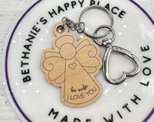 Guardian Angel Keychain New Driver Keychain Be Safe - Etsy