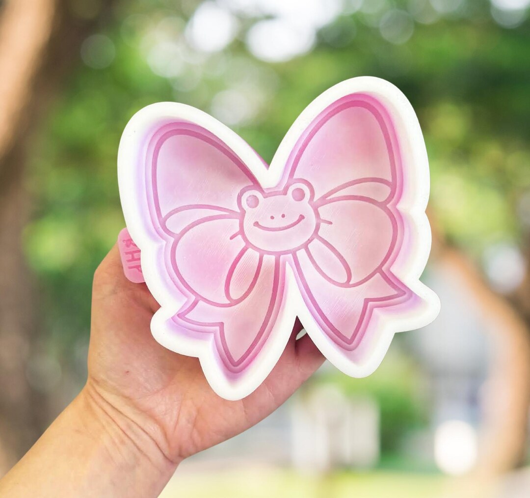 Frog Bow Silicone Mold, Molds for Freshies - Etsy