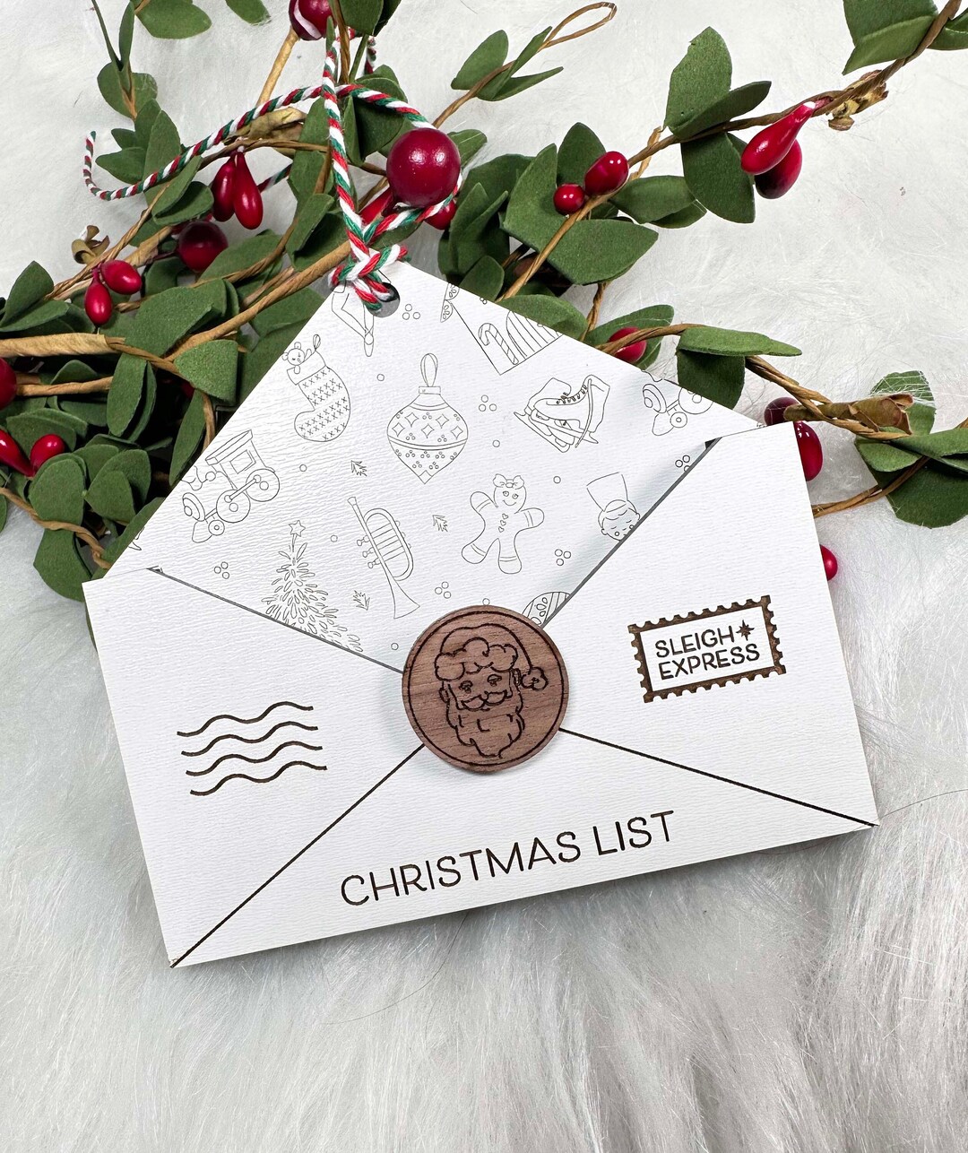 Santa Letter Holder Keepsake Ornament, to Santa, Special Delivery ...