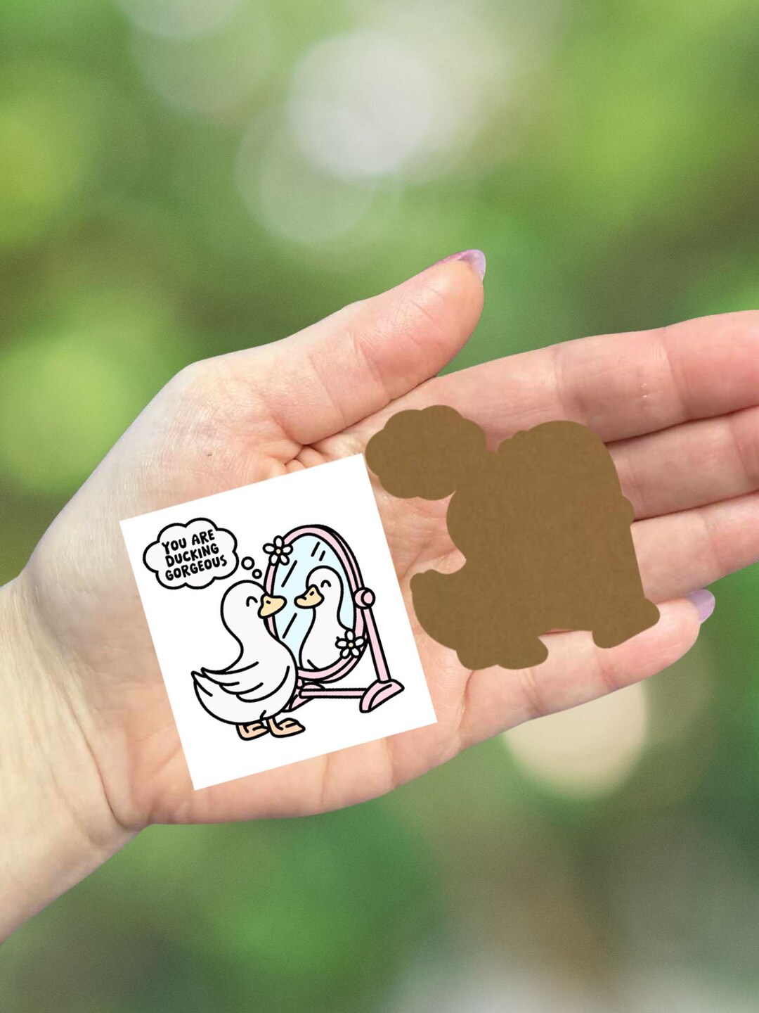 You Are Ducking Gorgeous Acrylic Blank and Decal Set, Mental Health ...
