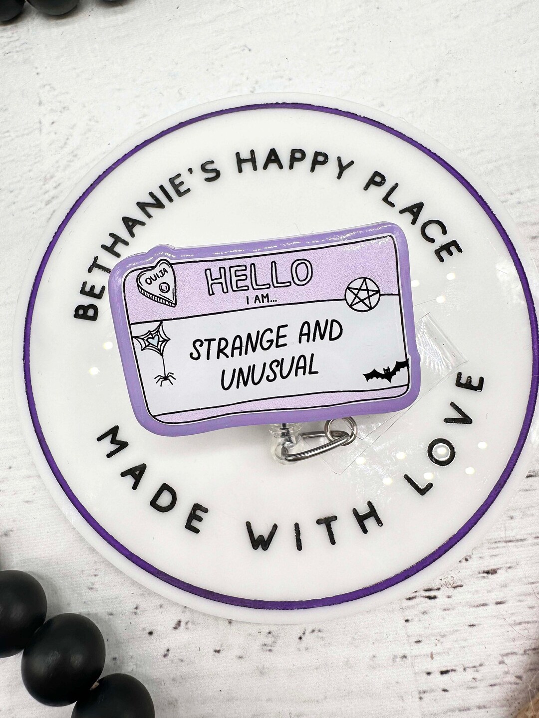 Hello I'm Strange and Unusual, Badge Reel, Anxiety Badge Reel, Badge ...