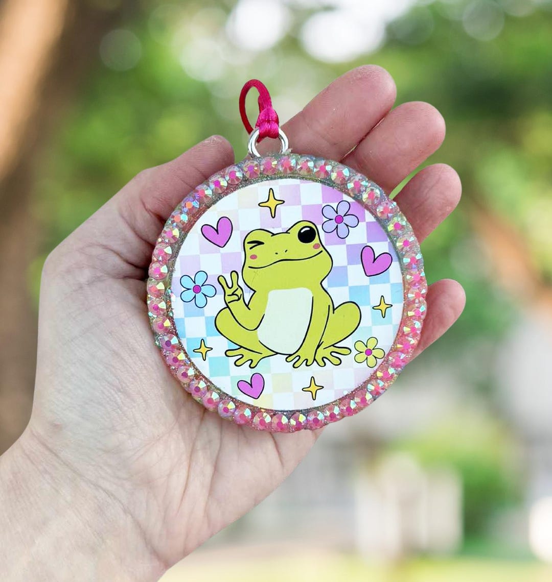 Peace Frog Freshie, Car Air Freshener, Choose Your Scent - Etsy