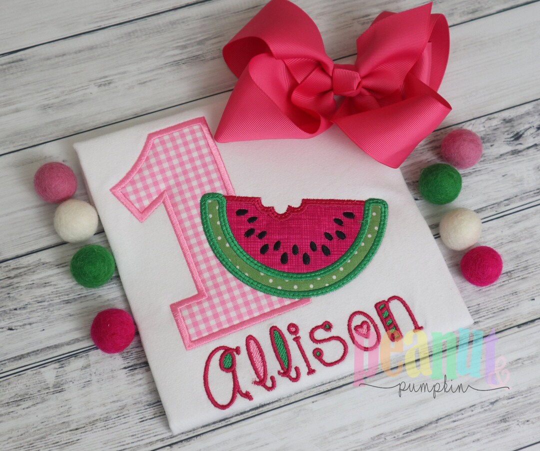 Watermelon Birthday, Watermelon Birthday Shirt, Watermelon Birthday ...