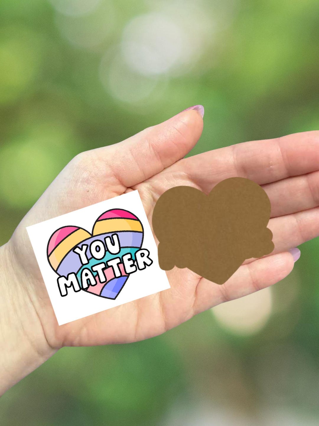 You Matter Acrylic Blank and Decal Set, Motivational Mental Health ...