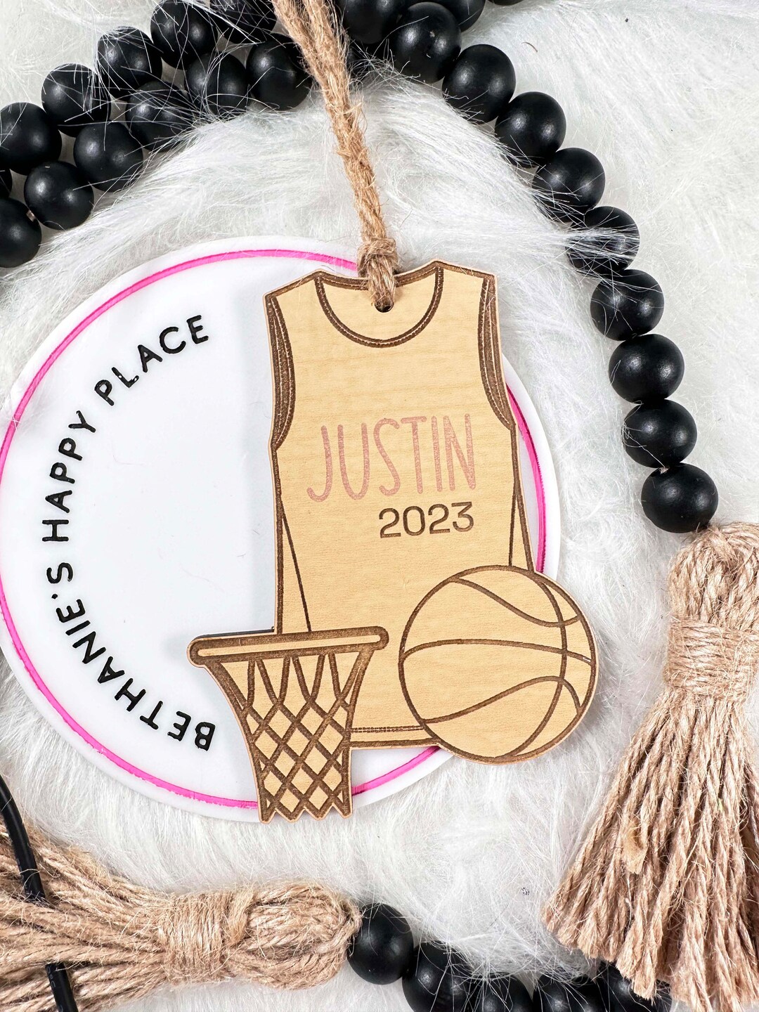 Personalized Basketball Jersey Ornament: Keepsake Gift - Etsy
