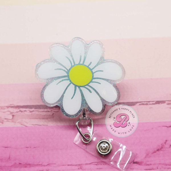 Daisy Badge - Etsy