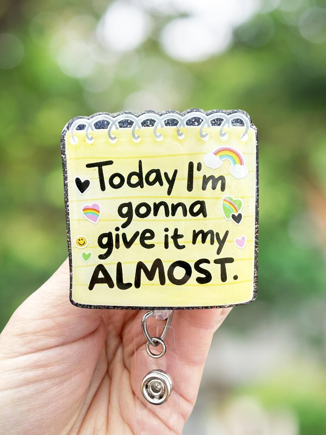 Today I'm Gonna Give It My Almost Retractable Badge Reel, Funny ID ...