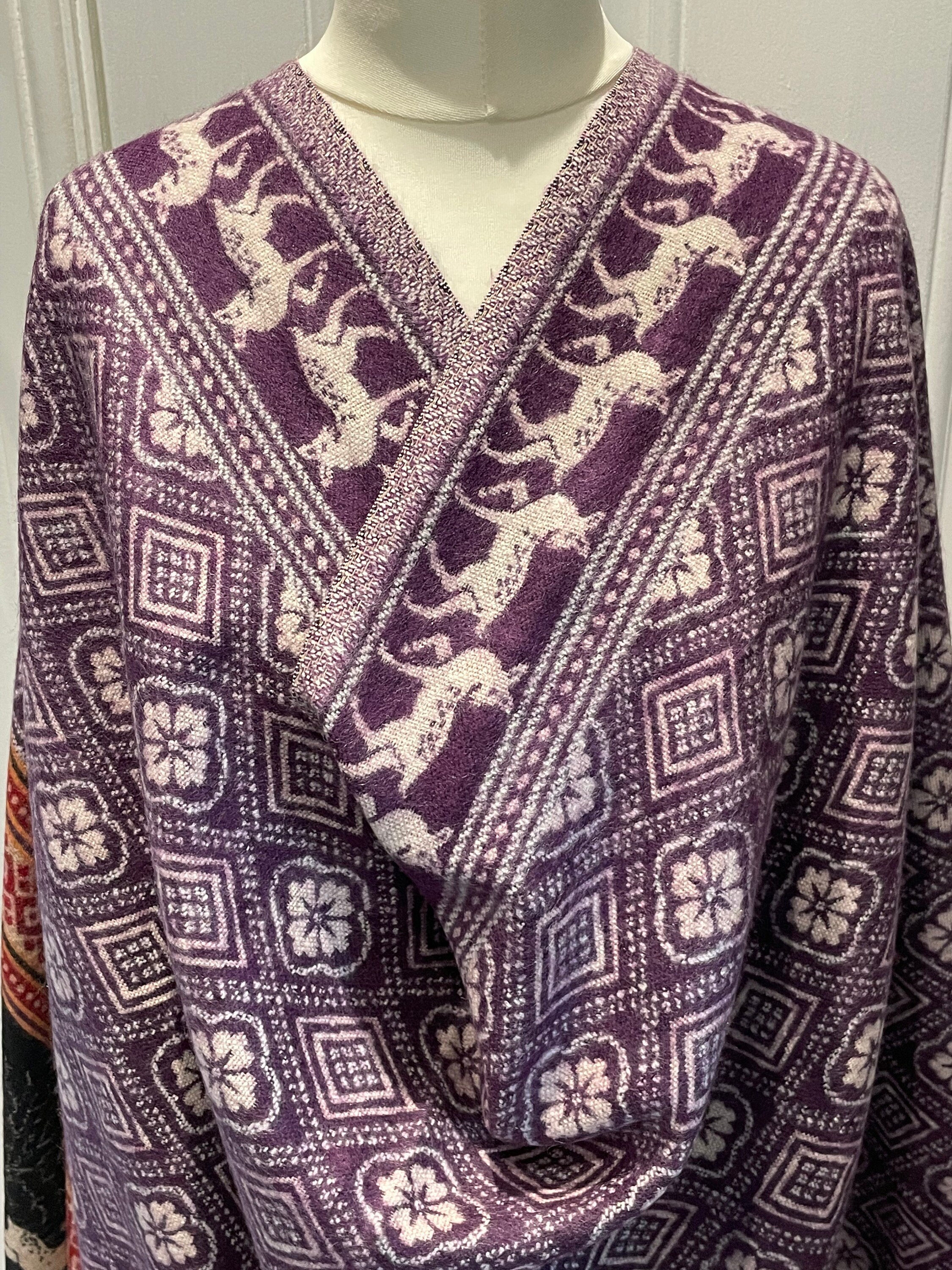 Yak Wool Shawl Handmade in Nepal Shawl and Wrap Wool | Etsy UK