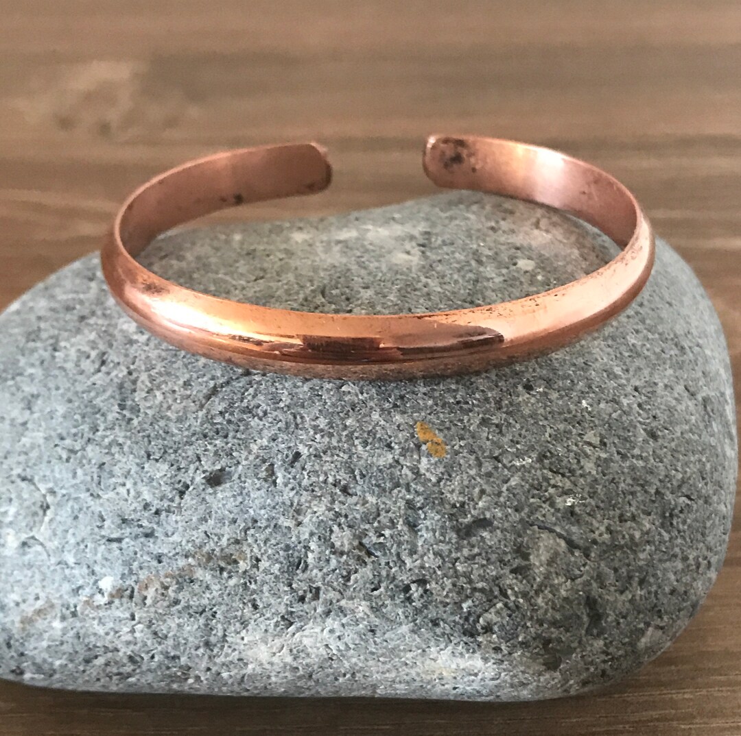 Pure Copper Healing Bracelet Women Copper Cuff Bangle Gift - Etsy