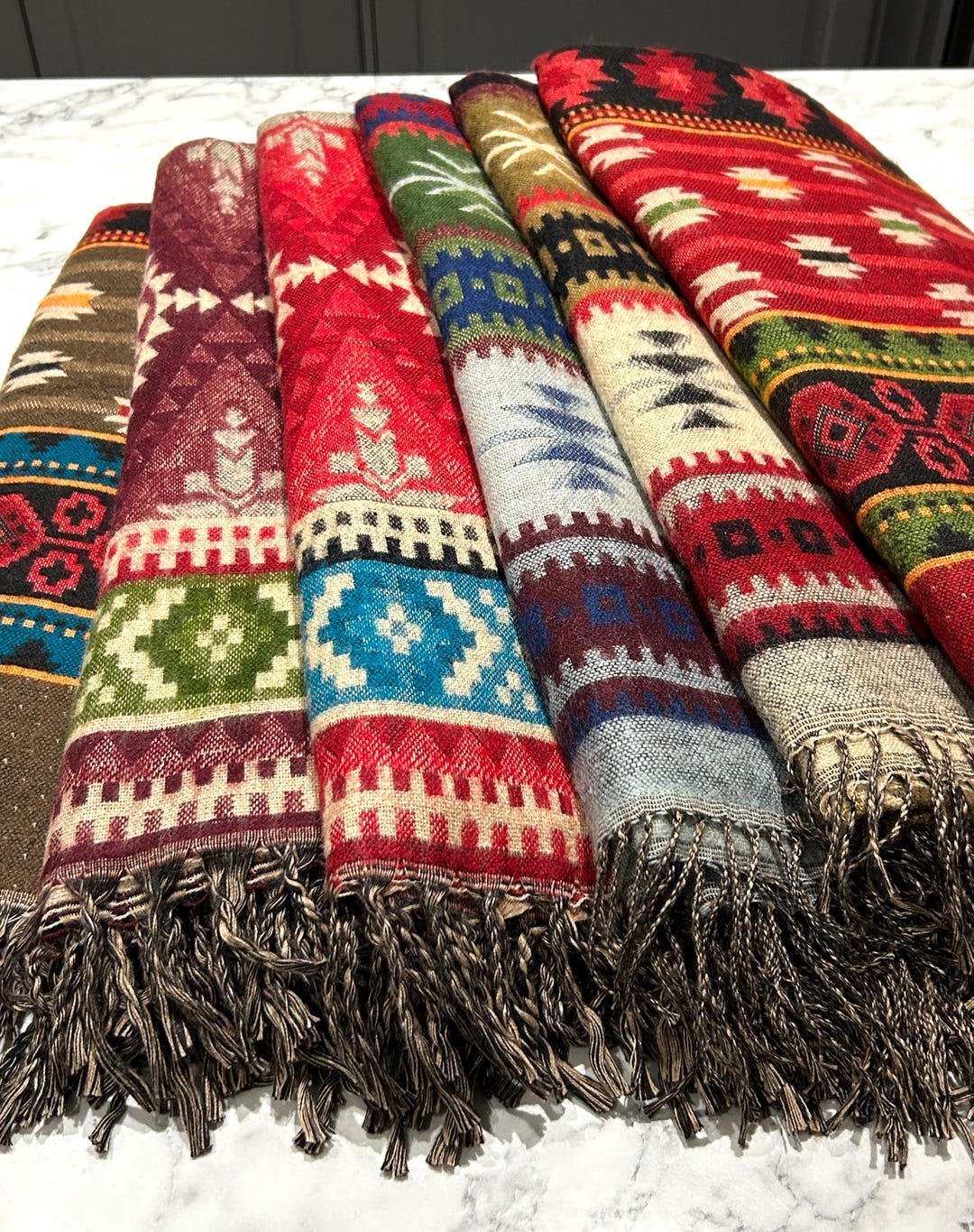 Yak Wool Shawl | Handmade in Nepal | Shawl and Wrap | Wool Scarf ...
