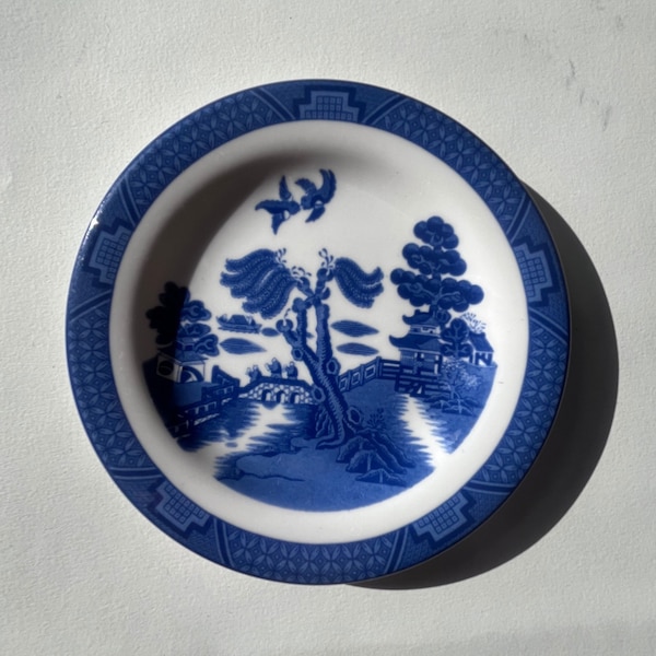 Willow Pattern Plate - Etsy