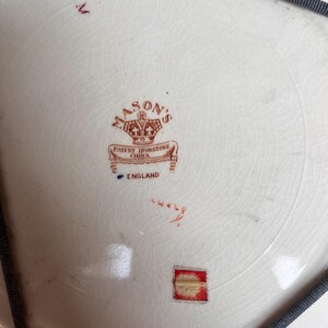 Vintage Plate.hand Painted Oriental Style Floral Plate. Decorative ...