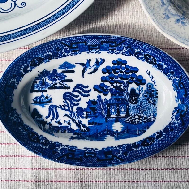 Willow Pattern Plate - Etsy