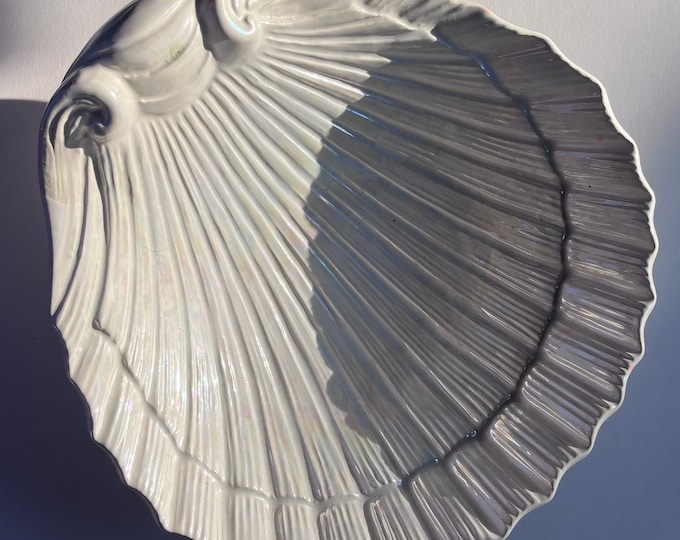 Belleek Shell Plate. Irish Belleek Porcelain Plate. Belleek 3rd Green ...