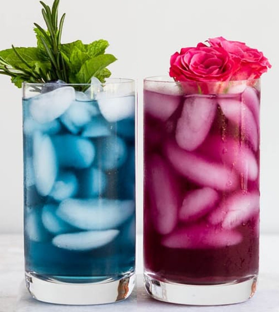 Butterfly Pea Flower & Hibiscus Flower Tea Set - Tea Lovers, Herbal ...