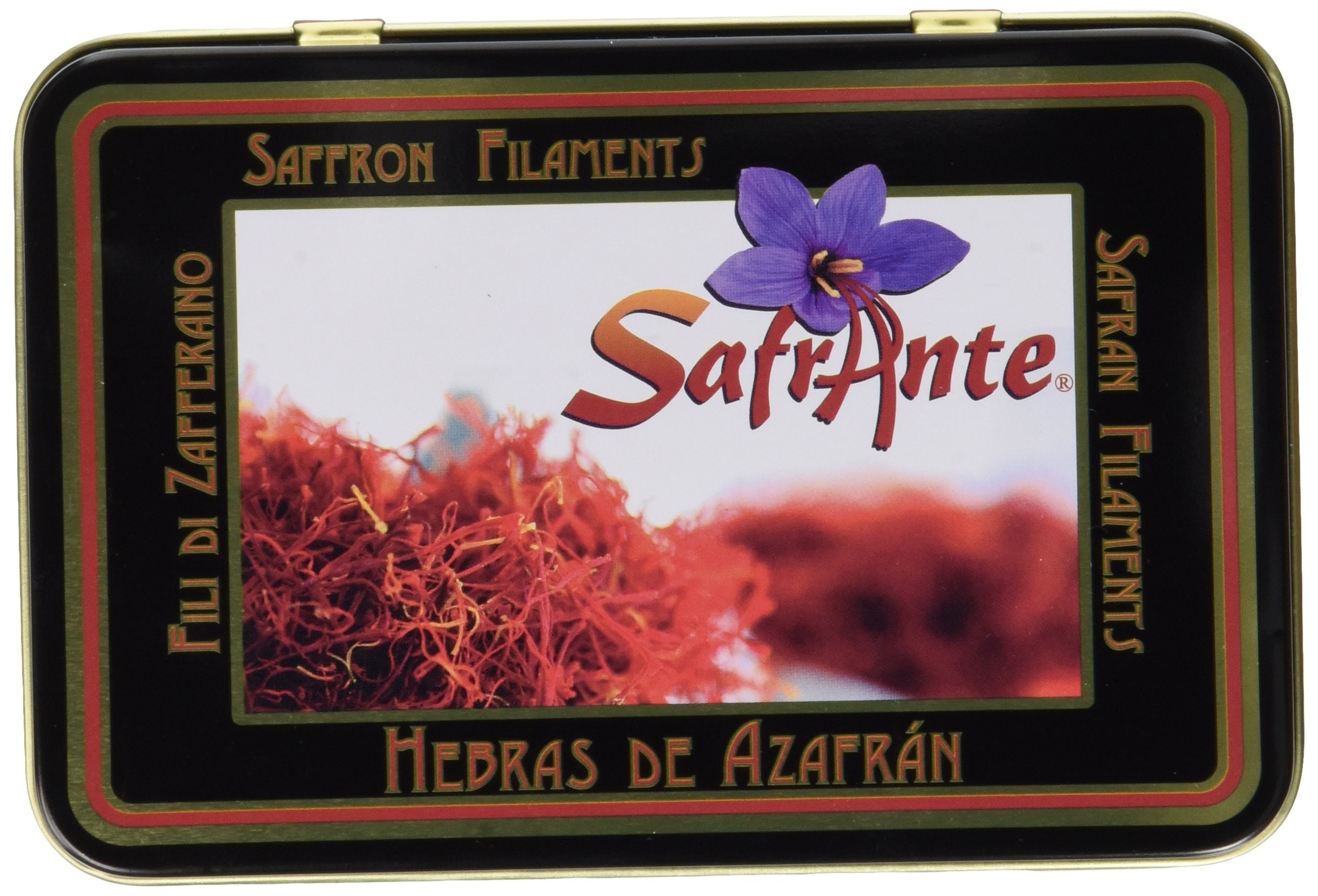 Pure Spanish Saffron Threads From La Mancha 1 Oz Tins - Etsy