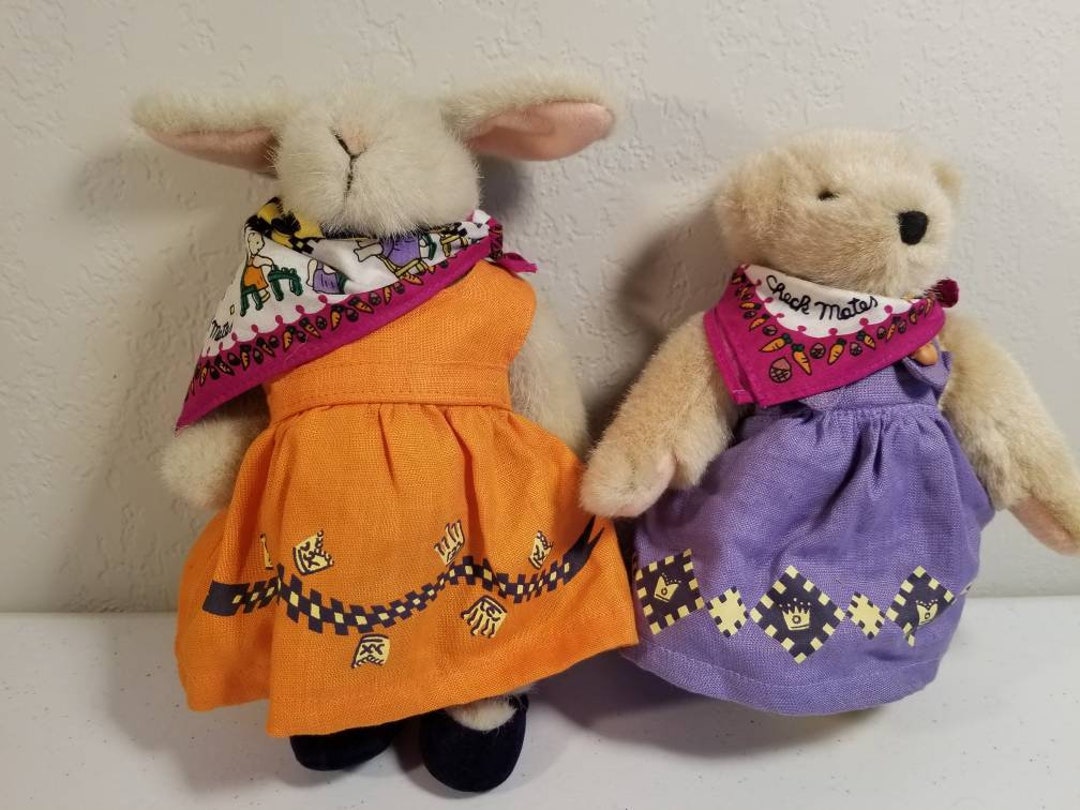 Muffy Vanderbear and Hoppy Vanderhare, Check Mates Collection - Etsy