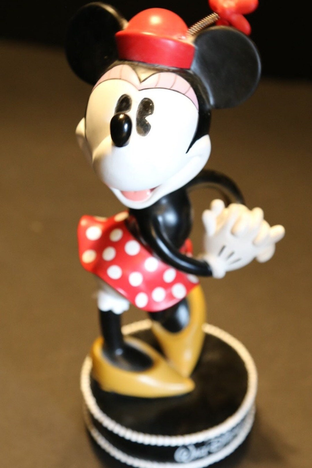 Minnie Mouse Bobblehead Walt Disney World Figurine Nodder Bobble Head ...