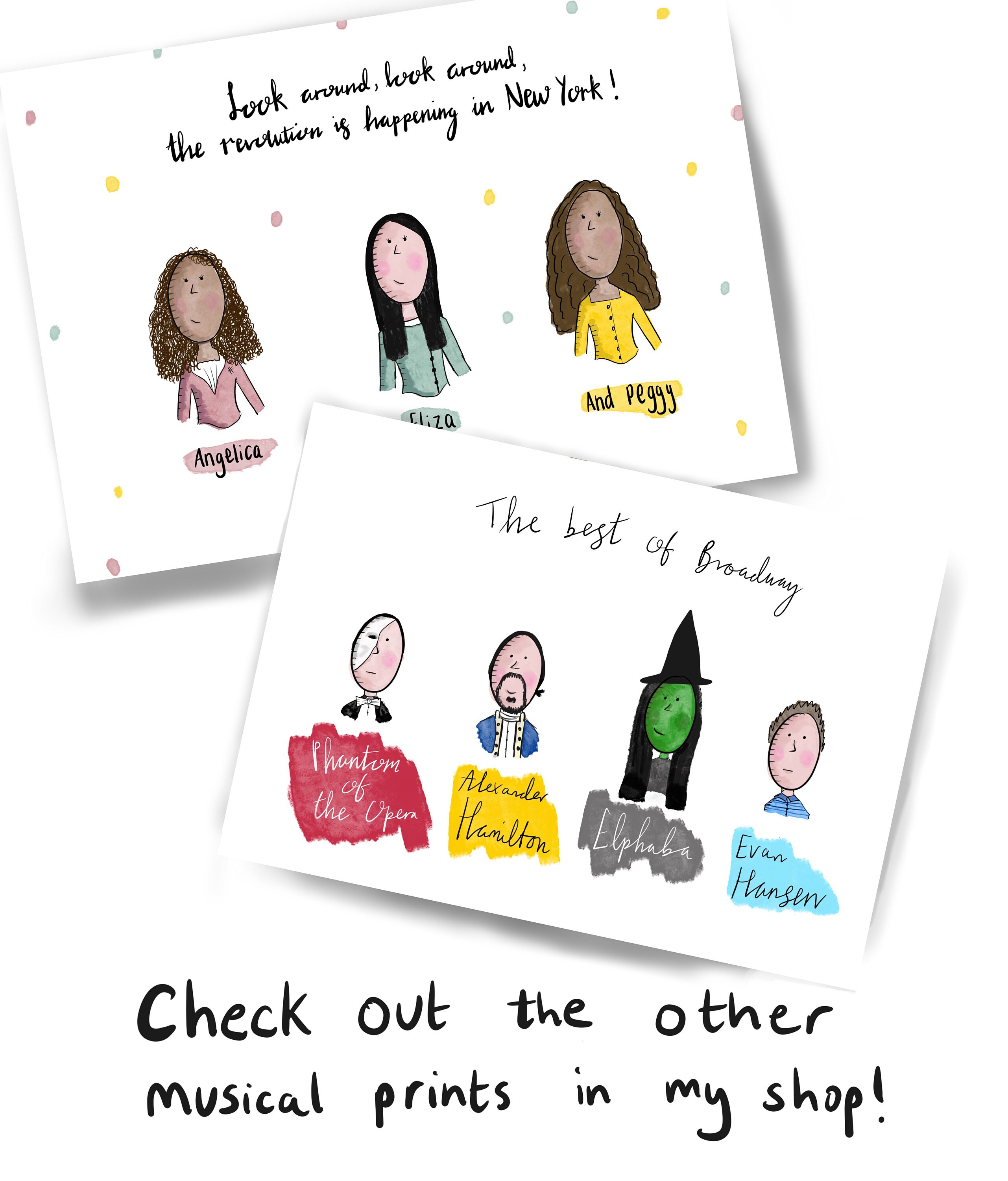 Hamilton Print Hamilton Wall Art Theatre Gift Musical - Etsy UK