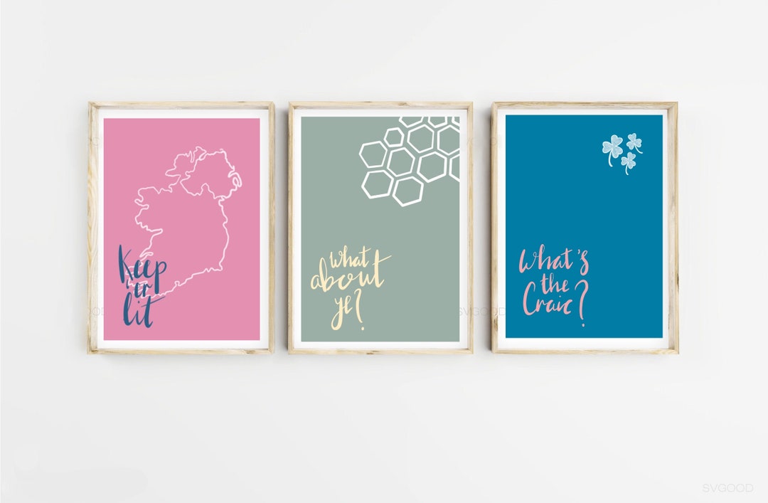 Northern Irish Sayings Print, Northern Ireland, Irish Phrases Postcard ...