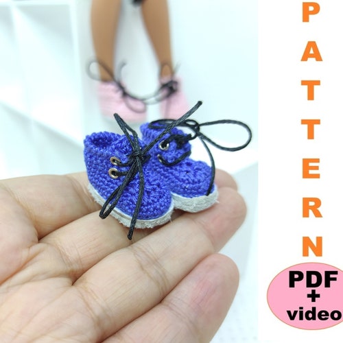 PATTERN SET 3 in 1 Blythe Dolls Crochet Shoes - Etsy