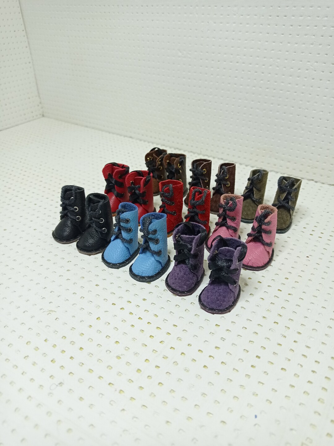 Doll Boots Baboliy Doll Craft Leather Boots Craft Doll Shoes Game Set ...