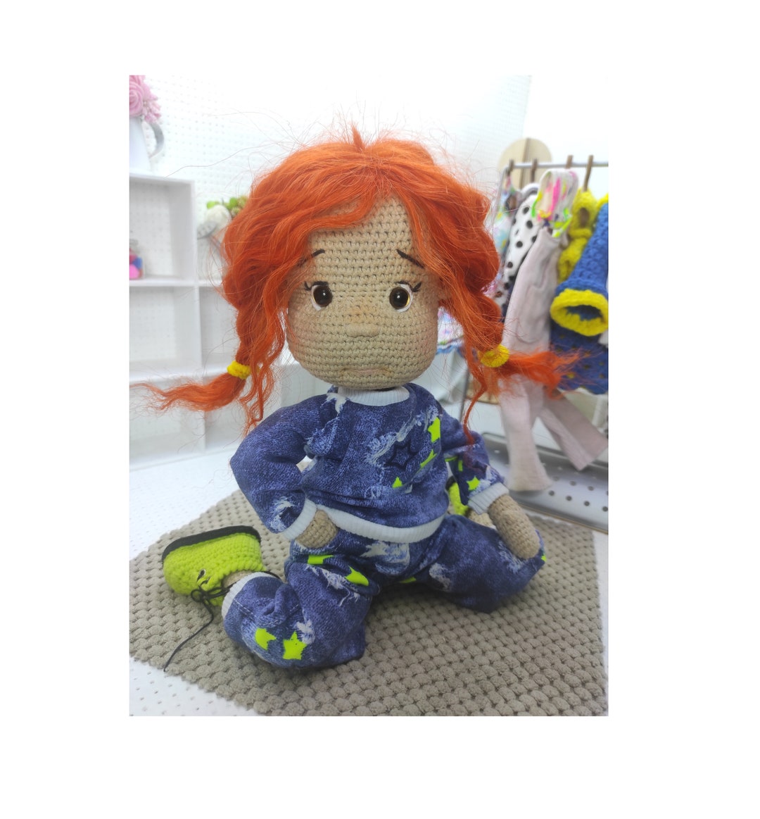 Sewn Tracksuit for Crochet Doll - Etsy