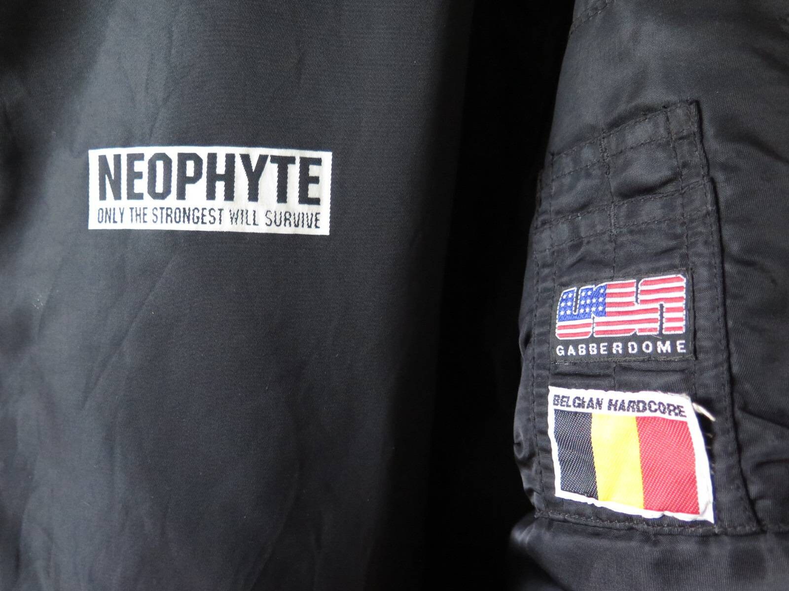 Vintage Neophyte Hardcore Bomber Jacket 90s Gabber Jacket | Etsy