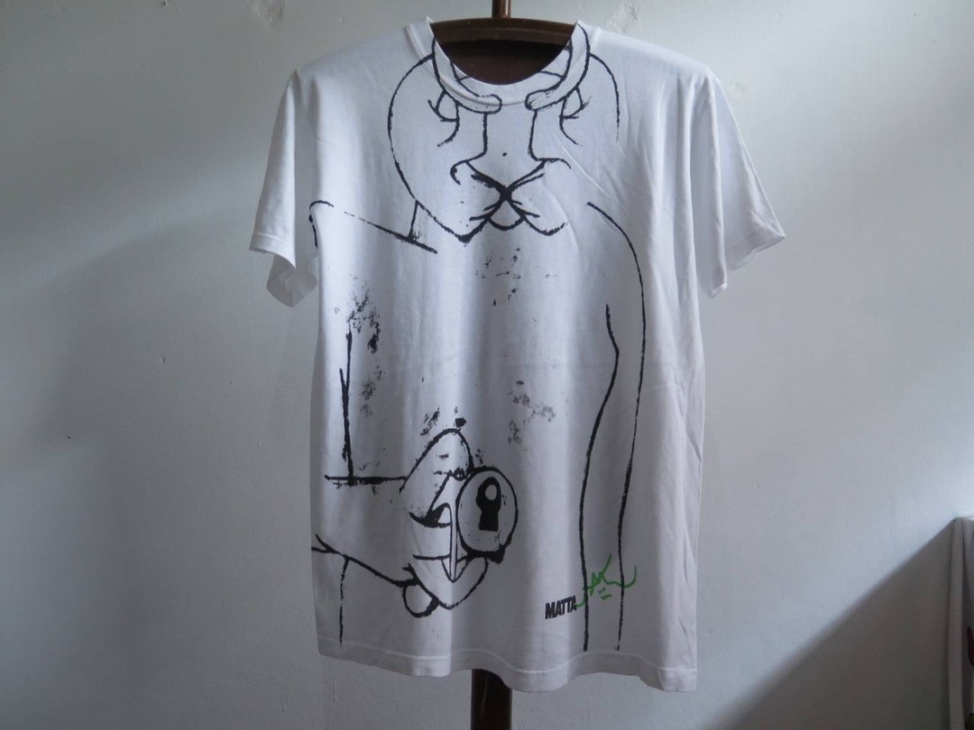 Vintage Roberto Matta T-shirt: Abstract Expressionist Art Tee - Etsy