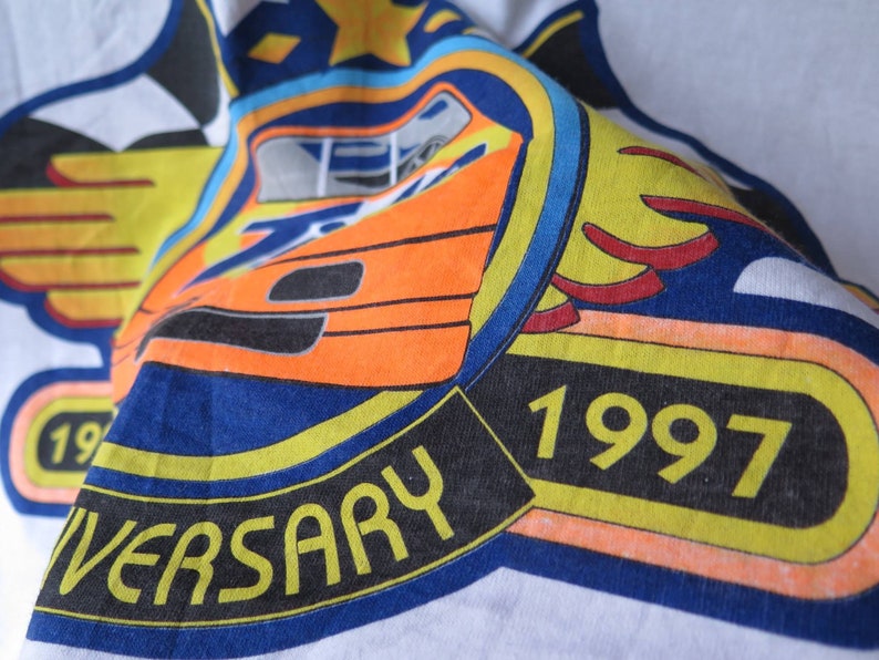 Vintage Tide Racing Tshirt 10th Anniversary Tshirt 81-97 Rare Racing ...