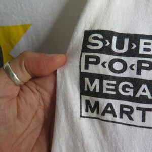 Vintage Sub Pop T Shirt PUNKY Sub Pop Mega Mart Long Sleeve Shirt Sub ...