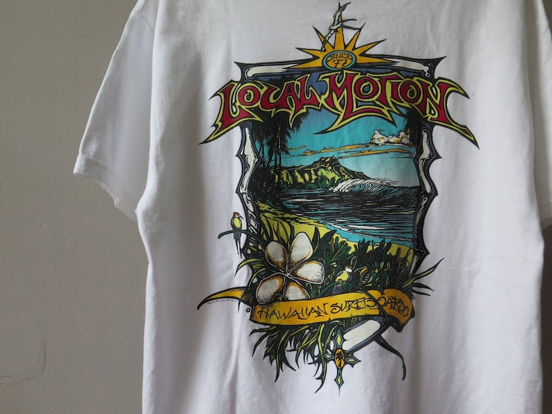 Vintage Local Motion Tshirt Local Motion Surfboards Vintage - Etsy