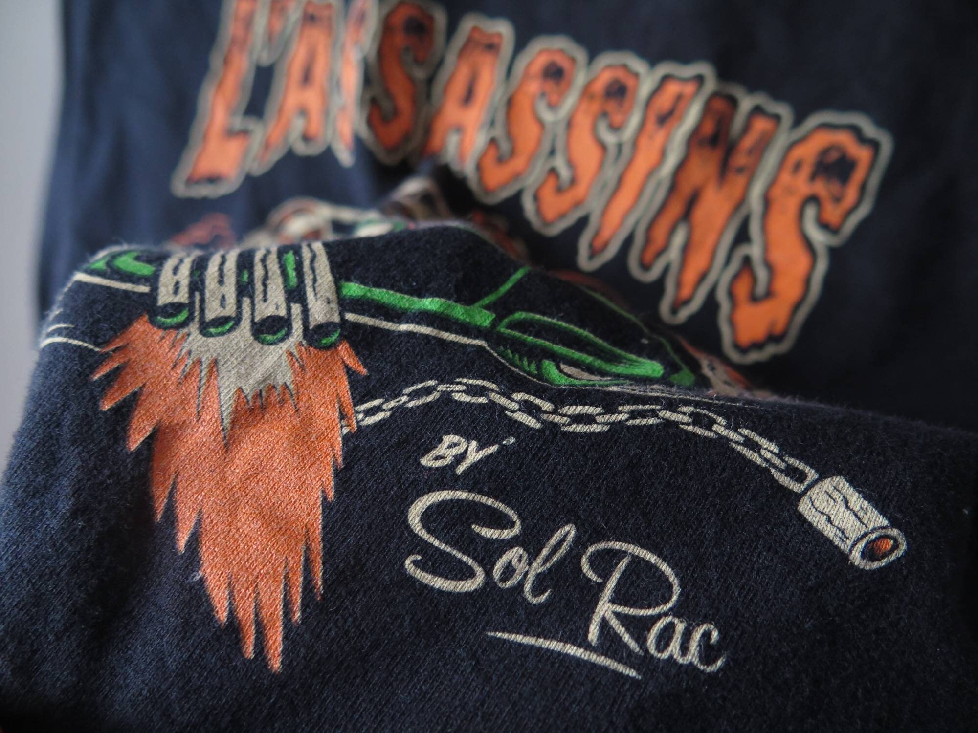 Rockabilly Tshirt L'assassins Band Tshirt Sol Rac Artist - Etsy UK