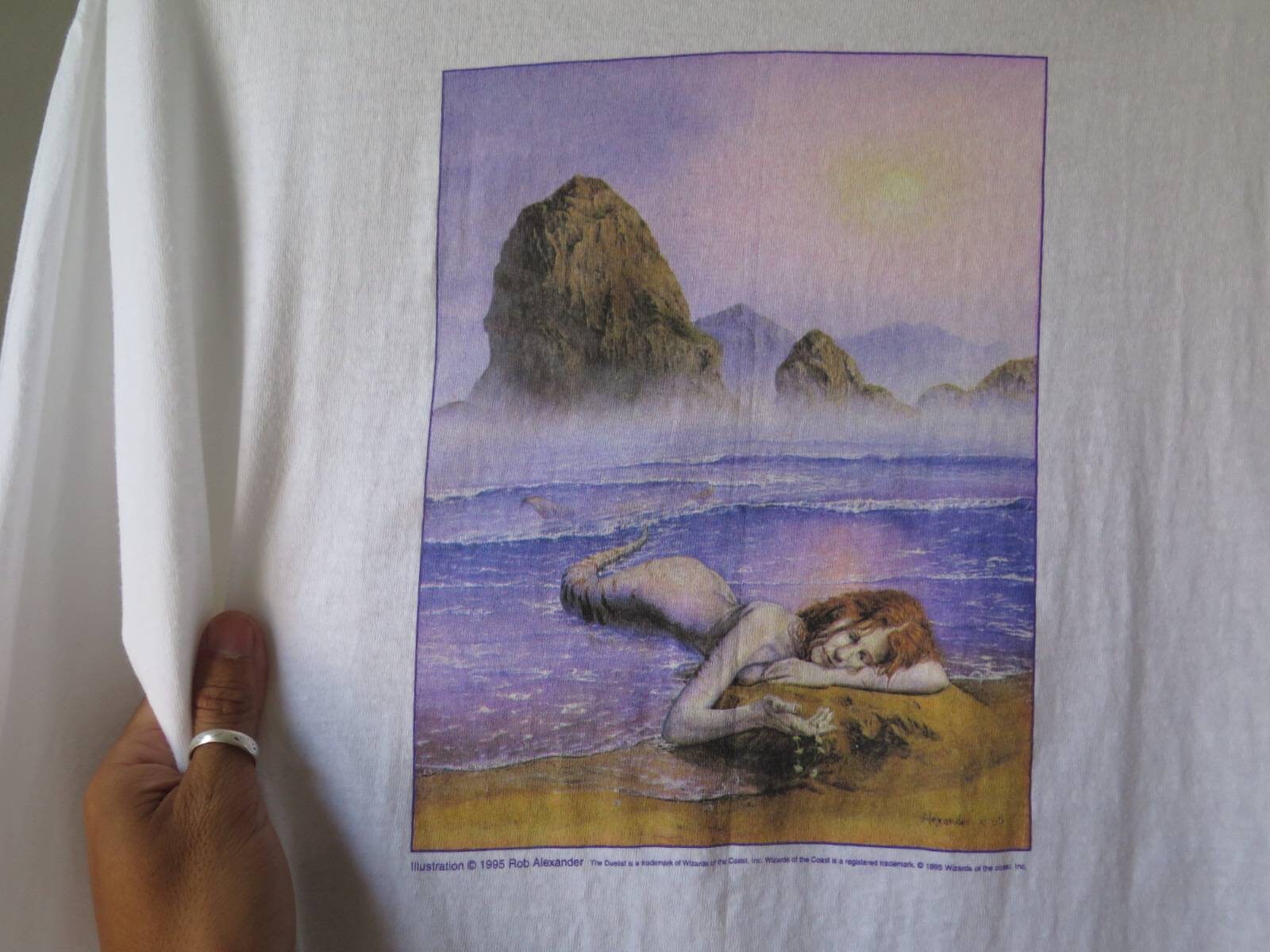 Vintage Rob Alexander T Shirt Art T Shirt Rob Alexander the Duelist ...