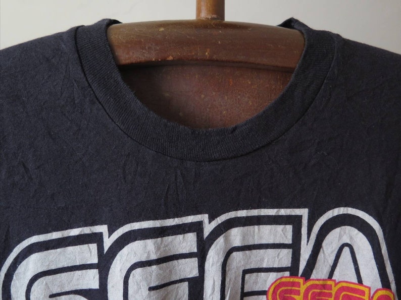 Vintage Sega Mega Gear T Shirt 1991 Promo Tee Sega Entertainment Rare ...