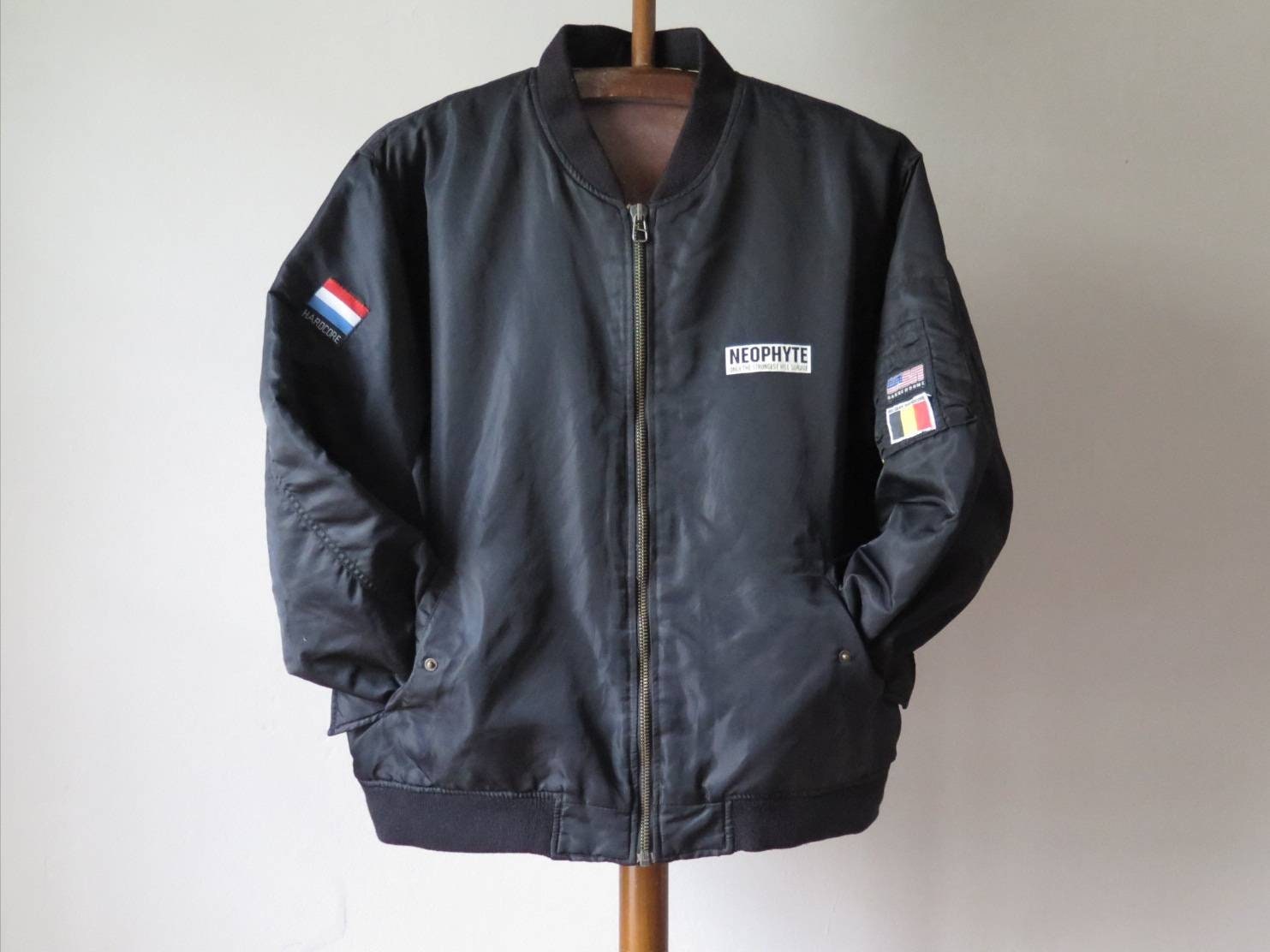 Vintage Neophyte Hardcore Bomber Jacket 90s Gabber Jacket | Etsy