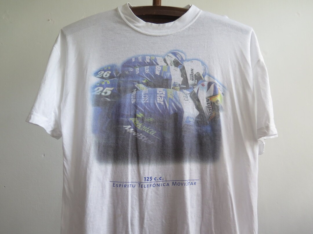 Vintage Telefonica Movistar Team T-shirt: Honda Motogp Racing Tee - Etsy