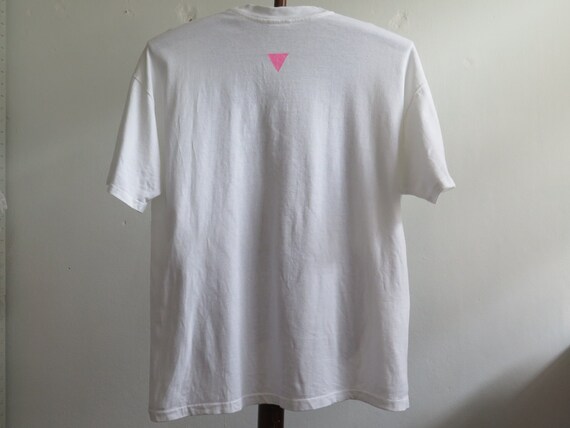 80s 90s Silence=Death project Pink triangle LGBTQ Com… - Gem