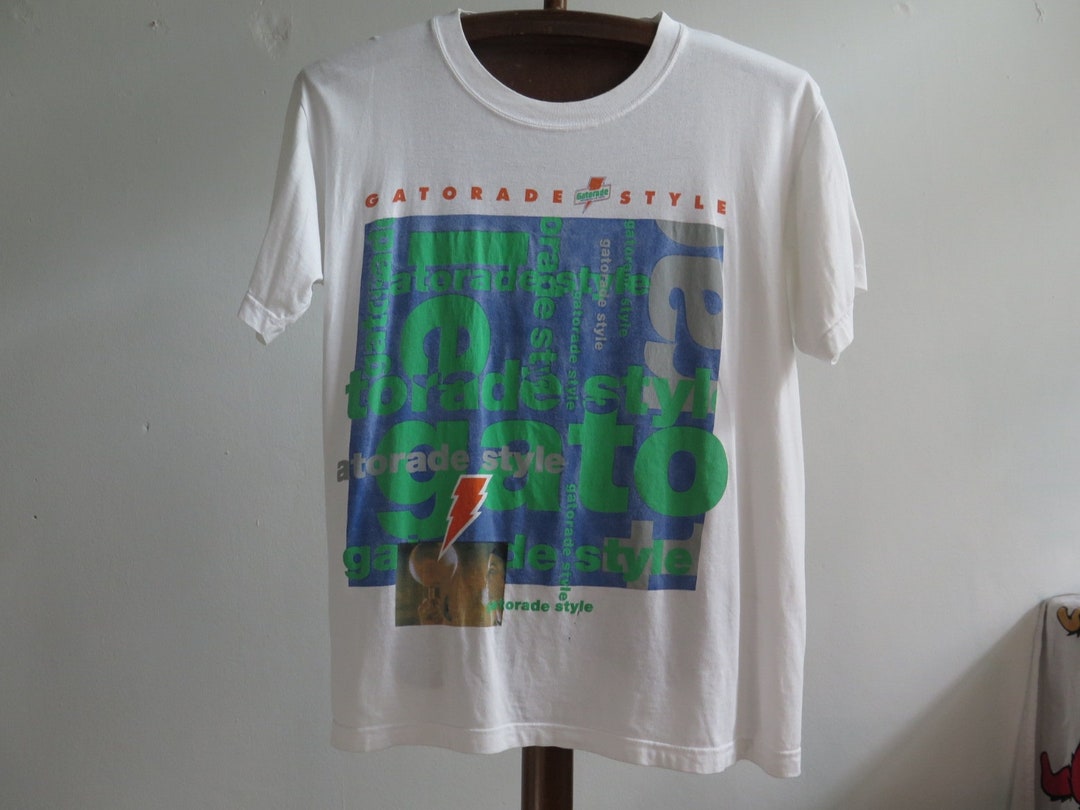 Vintage 90s Gatorade Promo T-shirt: Sports Drink Typography - Etsy