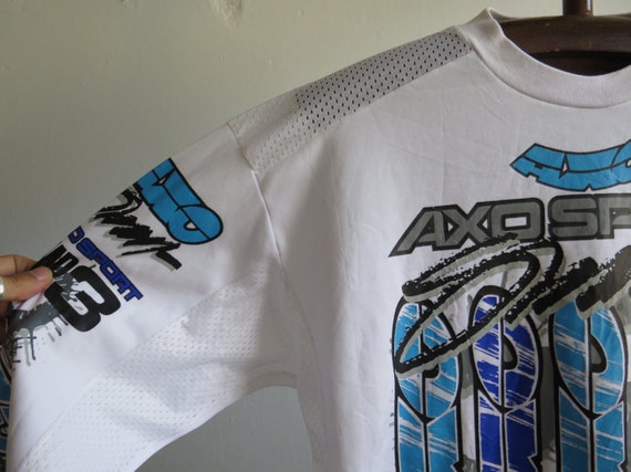 Vintage AXO Sport Racing Shirt 90s Motocross Jersey S… - Gem