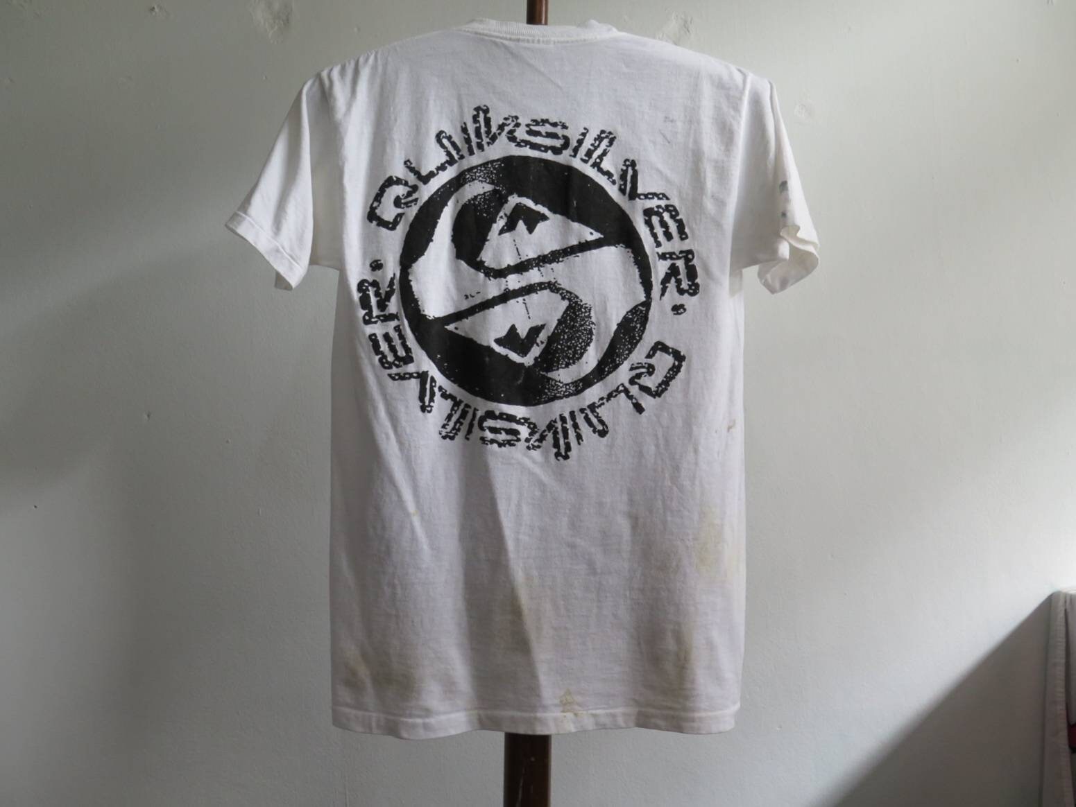 Vintage Quicksilver Surf T-shirt 80s-90s, Single Stitch (M) - Etsy
