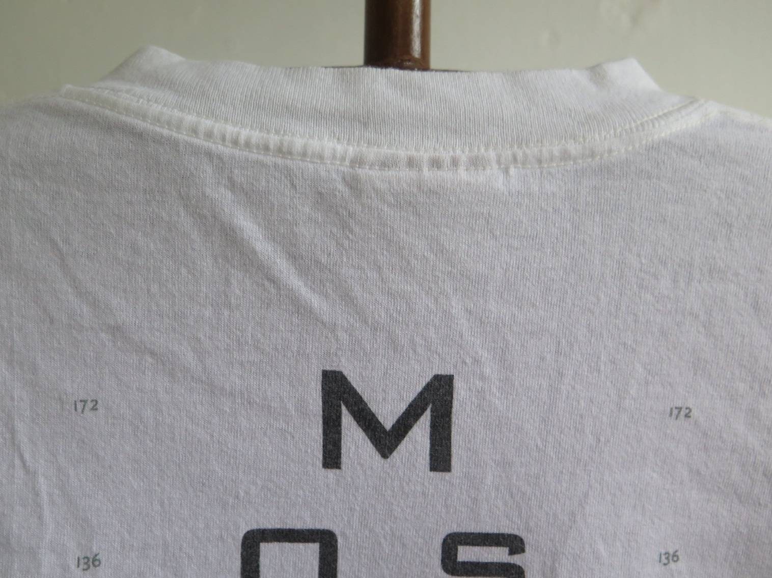 Vintage Mossimo T Shirt 90s Fashion Mossimo Eye Test Chart - Etsy