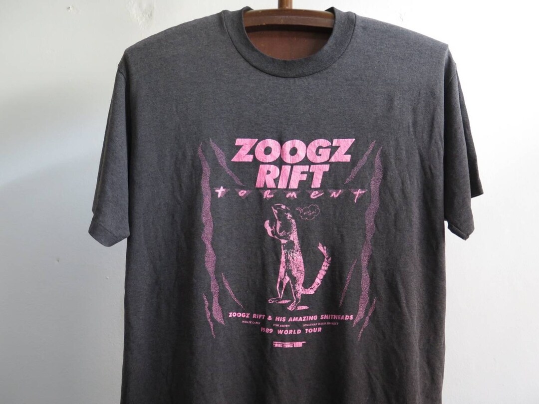 Vintage Zoogz Rift T Shirt Zoogz Rift the Amazing Shitheads Rare Punk ...