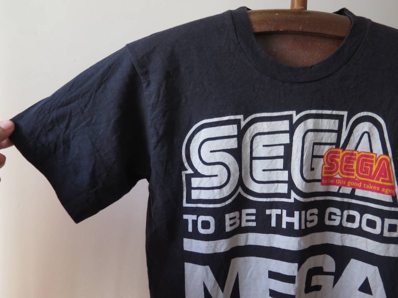 Vintage Sega Mega Gear T Shirt 1991 Promo Tee Sega - Etsy