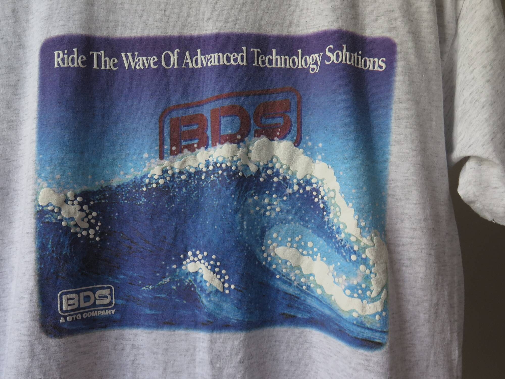 Vintage BDS Technology IT Computer Software Single Stitch Tee Vintage ...