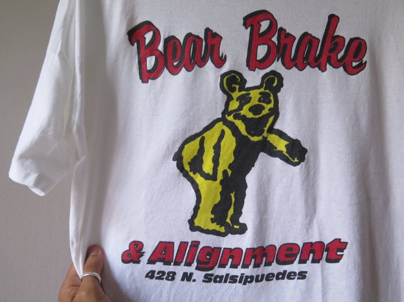 Vintage Bear Alignment T Shirt 90s Bear Brake Alignment T Shirt Classic ...