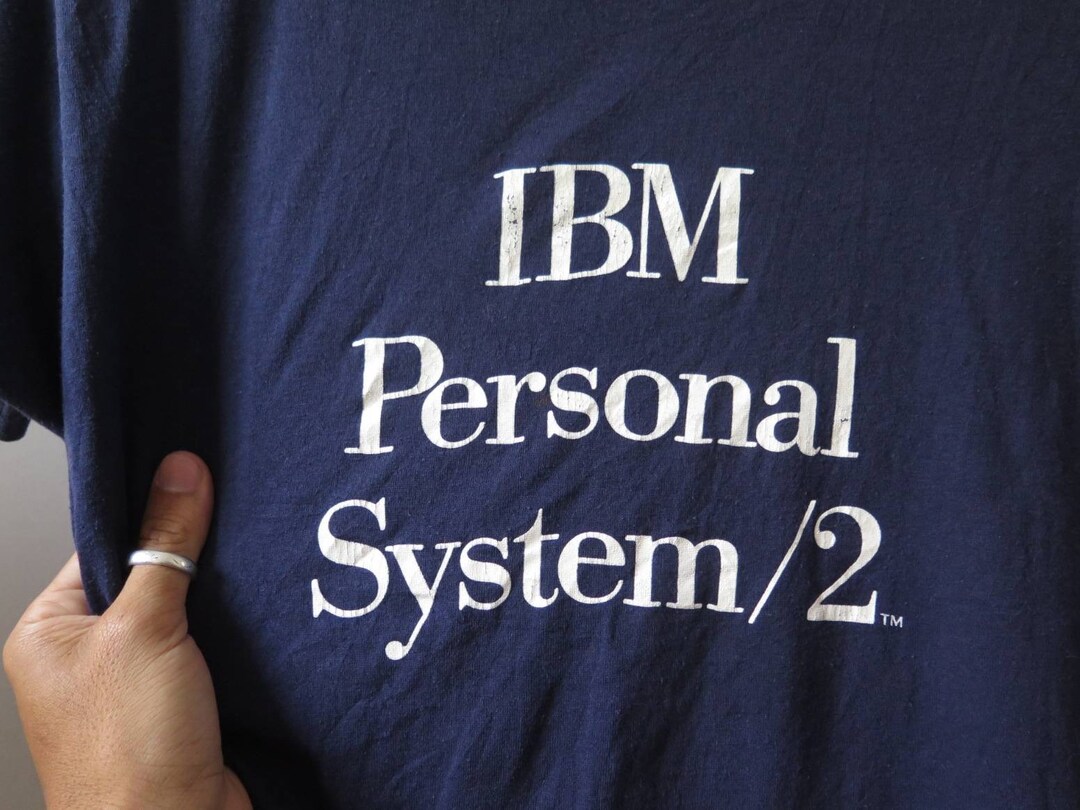 Vintage IBM Personal System/2 T Shirt IBM Computer T Shirt 80s ...