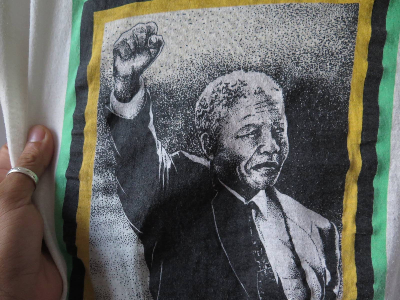 Vintage Nelson Mandela T Shirt Mandela Released Yet South - Etsy