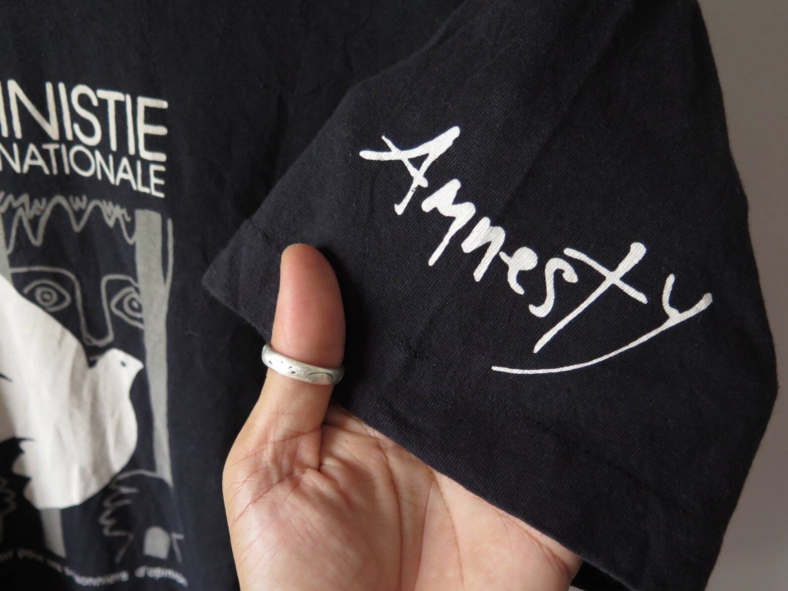 Vintage Picasso for Amnesty International T Shirt Amnesty - Etsy