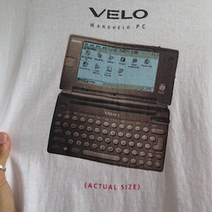Philips Velo Handheld PC PDA 1997 Vintage Tee Digital Device Tech ...